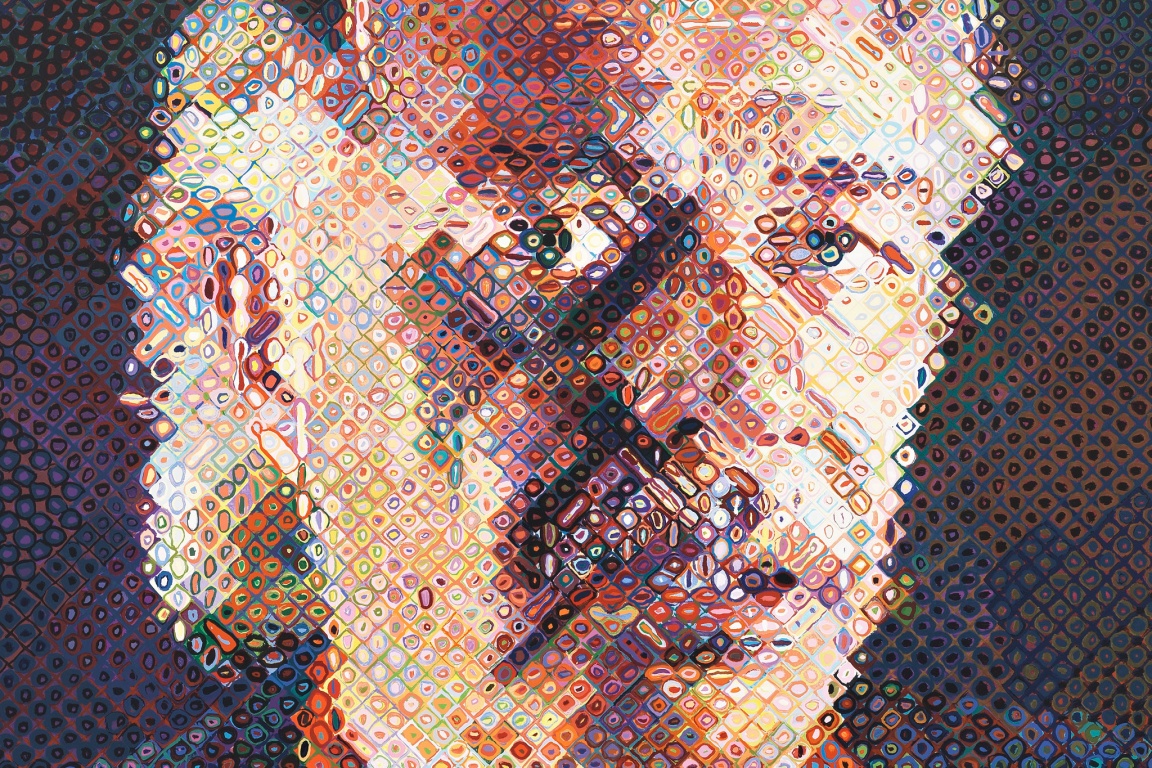 Chuck Close: Portraits of Artists | Pace Prints