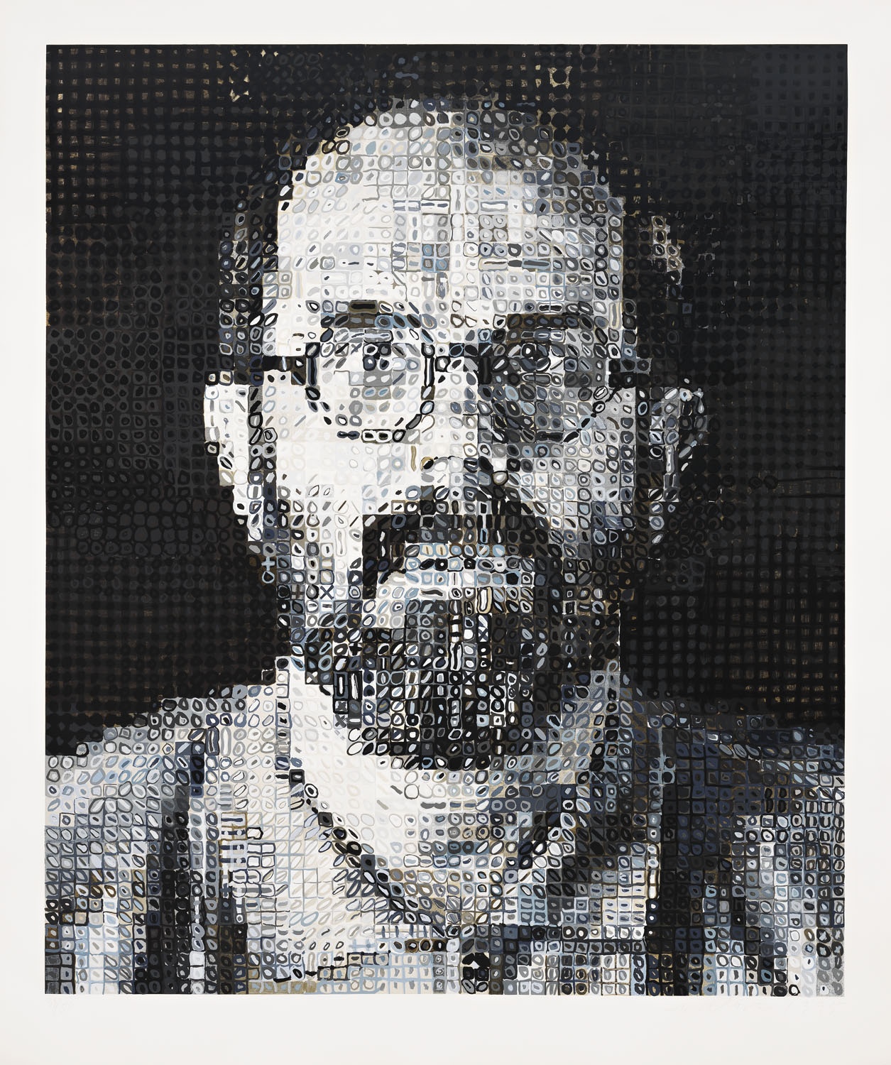 Chuck Close: Portraits of Artists | Pace Prints